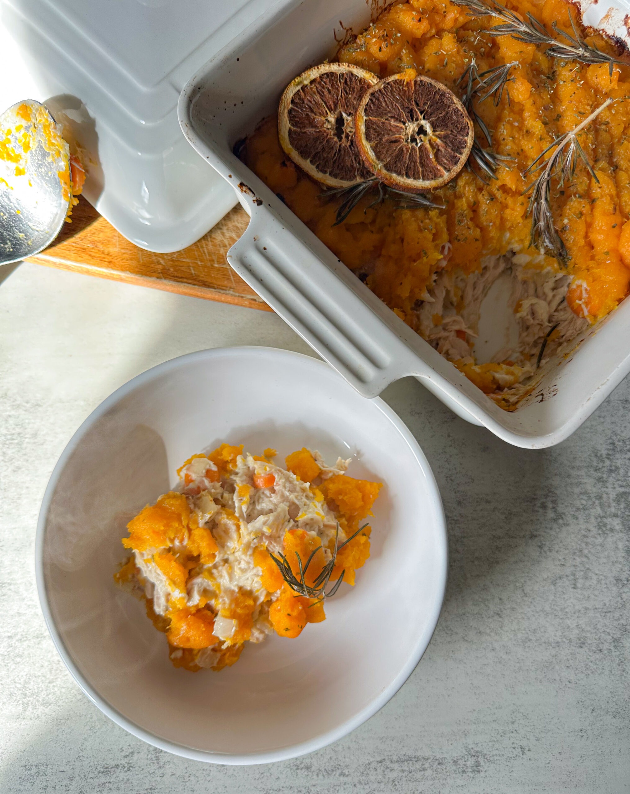 Butternut Squash Chicken Pot Pie - Grazing Cape Cod